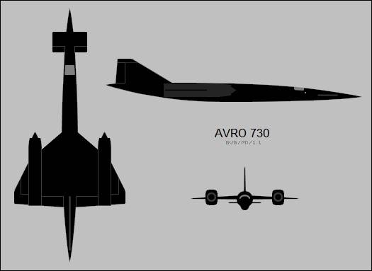 The UK’s SR-71 Blackbird: Why Was The Avro 730 Never Built?