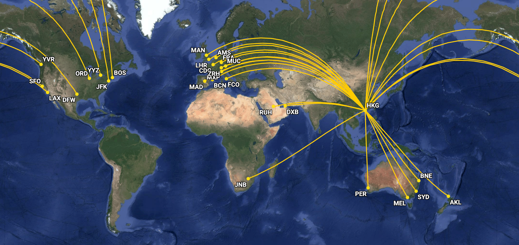 Cathay Pacific Adds More Flights On Hong Kong-Riyadh Route