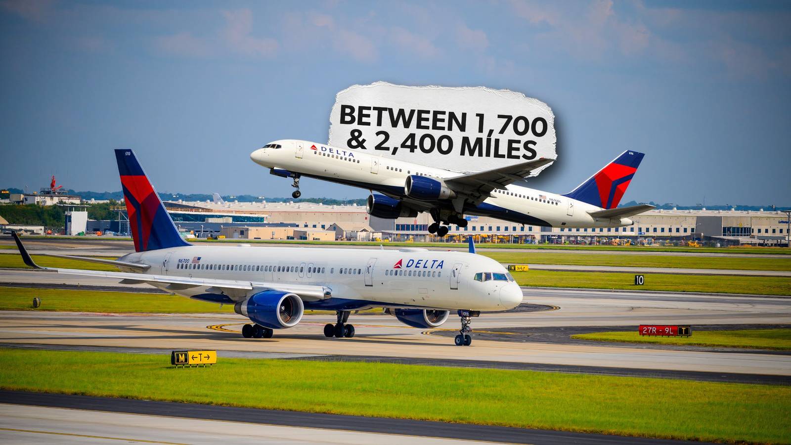 Delta Air Lines' 10 Longest Boeing 757-200 Routes From Atlanta