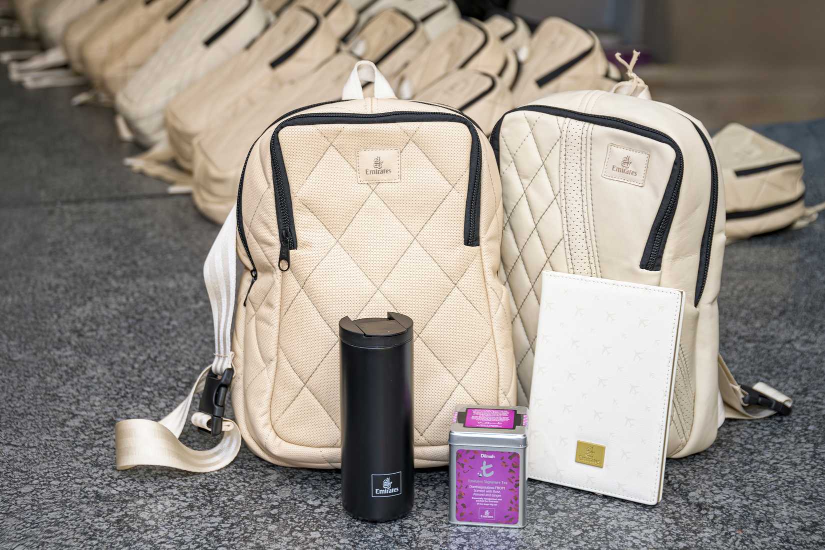 How Emirates Upcycles Old Economy Seat Covers Into Backpacks For Needy ...