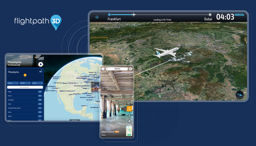 How In-Flight Moving Maps Work