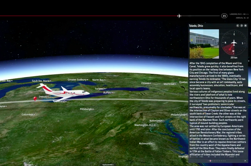 How In-Flight Moving Maps Work