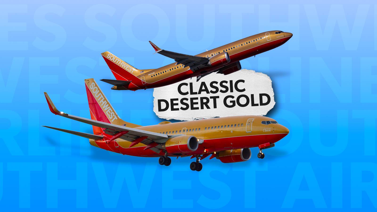 How Long Was Southwest Airlines' Original Livery Around For?