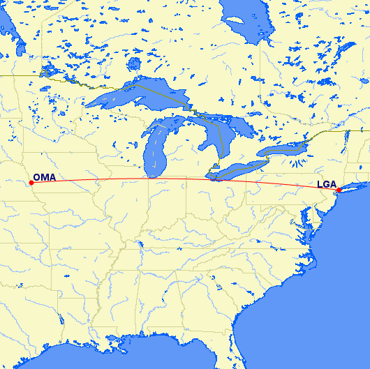 Delta Connection's 10 Longest Embraer E175 Routes