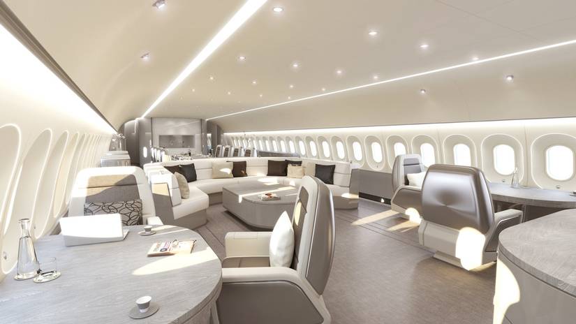 Lavish Interior: A Look At The Boeing 787 Dreamliner VIP Private Jet