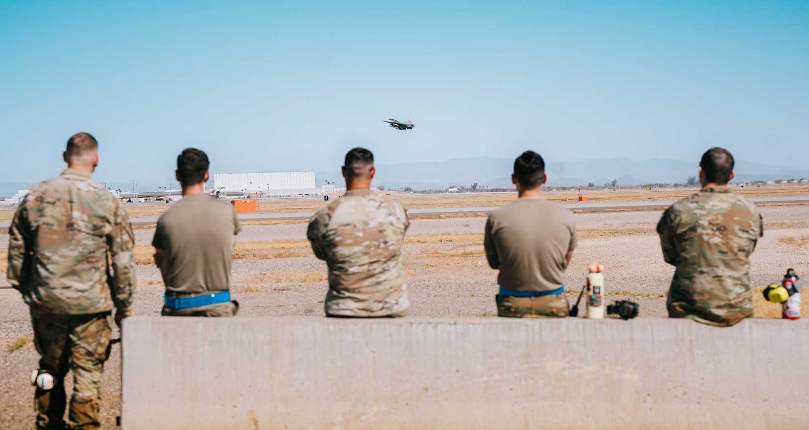 The Final F-16 Fighting Falcon Sortie Of The USAF 56th Fighter Wing