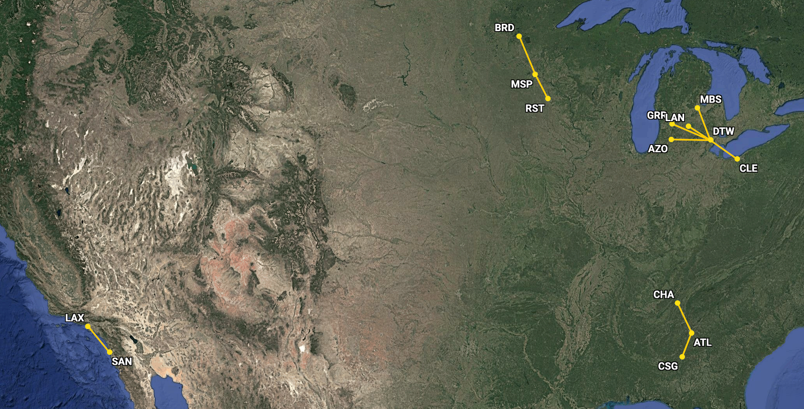 These Are Delta Air Lines' Shortest Routes In 2025