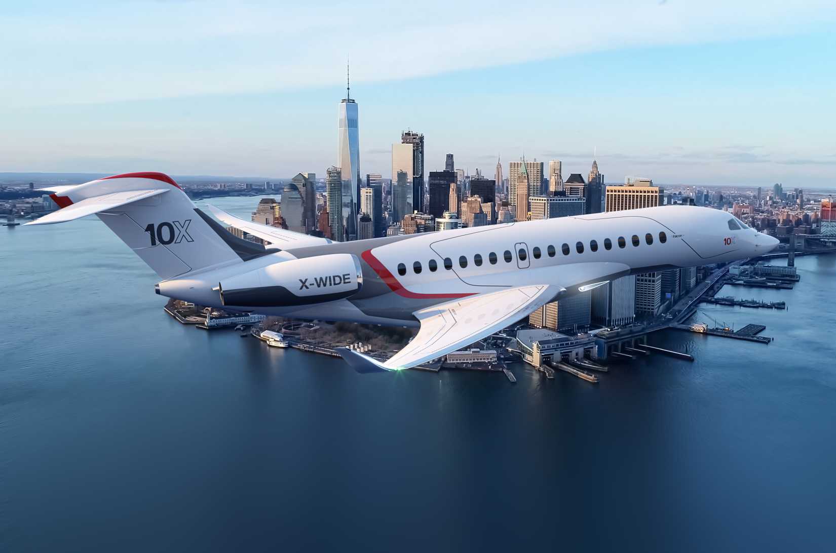 Futuristic Private Jets: A Look At The Dassault Falcon 10X