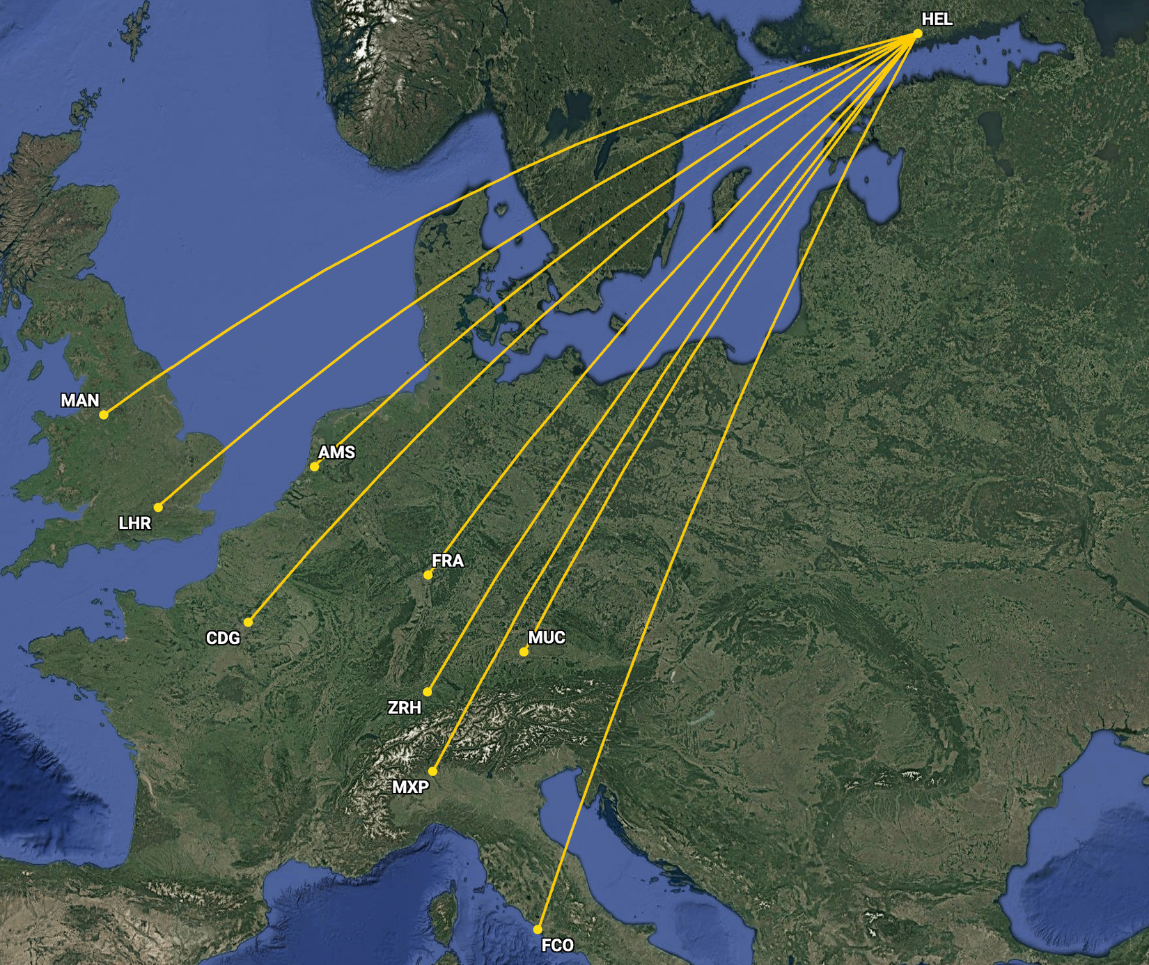 Cathay Pacific Extends Finnair Codeshare On 3 European Summer Routes
