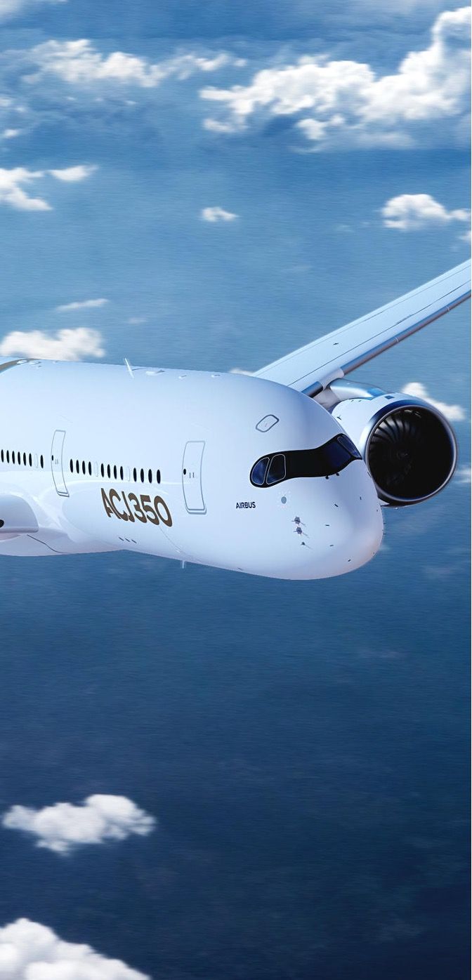 Ultra-Exclusive: A Look At The Airbus A350 Private Jet