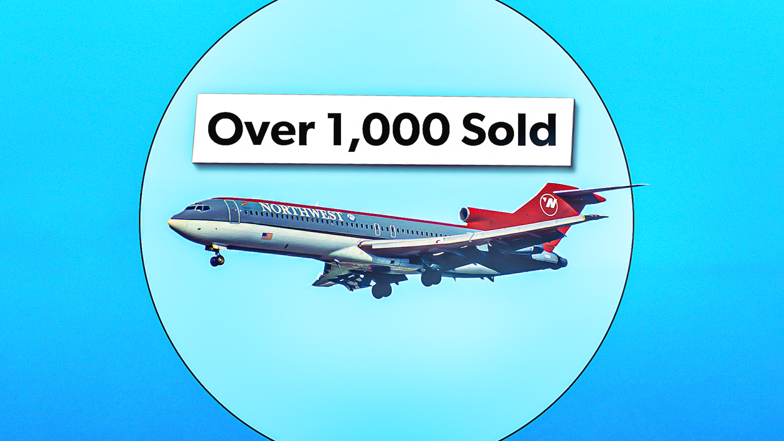 What Was The 1st Commercial Airplane To Break The 1,000-Sales Mark?