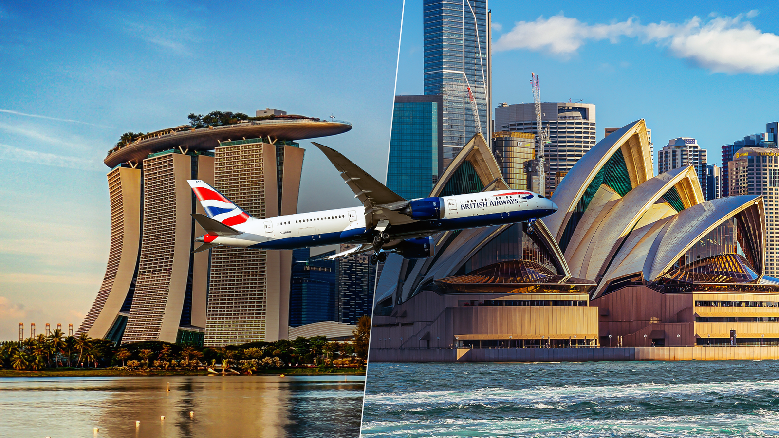 British Airways' 5th Freedom Flights