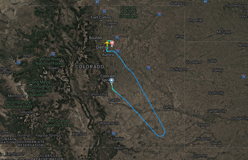 American Airlines Boeing 737-800 Catches Fire At Denver International ...