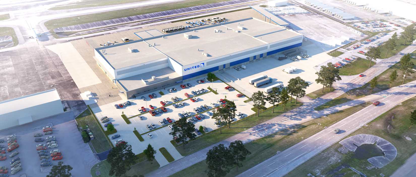United Airlines Begins Construction On GSE Facility & Opens New Tech ...