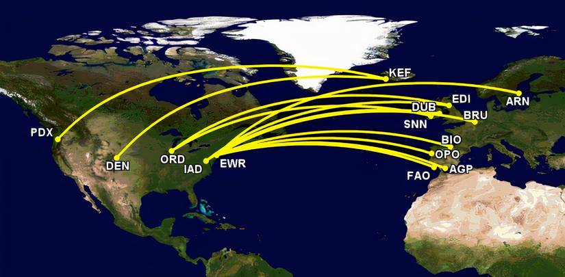 Over 8 Hours: The Longest Transatlantic Boeing 757 Flights This Summer
