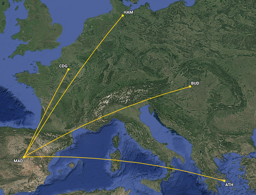 American Airlines Expands Iberia Codeshare On European Routes From Madrid