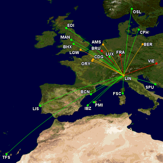 easyJet's Milan Linate Flights Up 130% This Year As ITA Airways ...