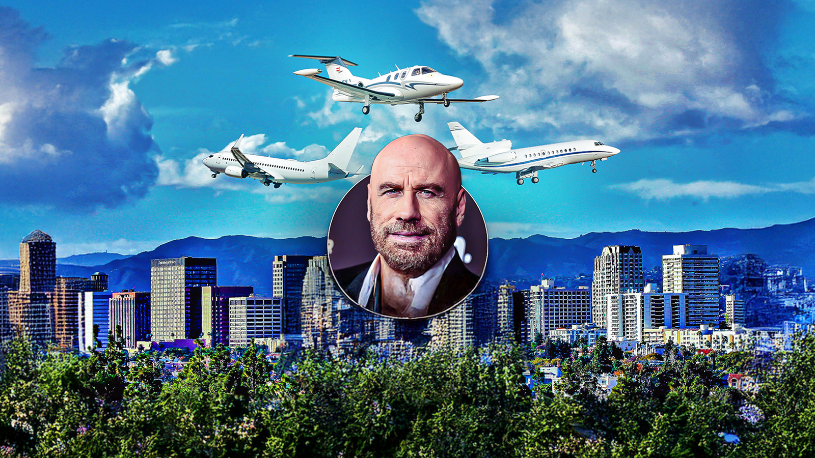Inside The Luxurious World Of John Travolta's Private Jet Fleet