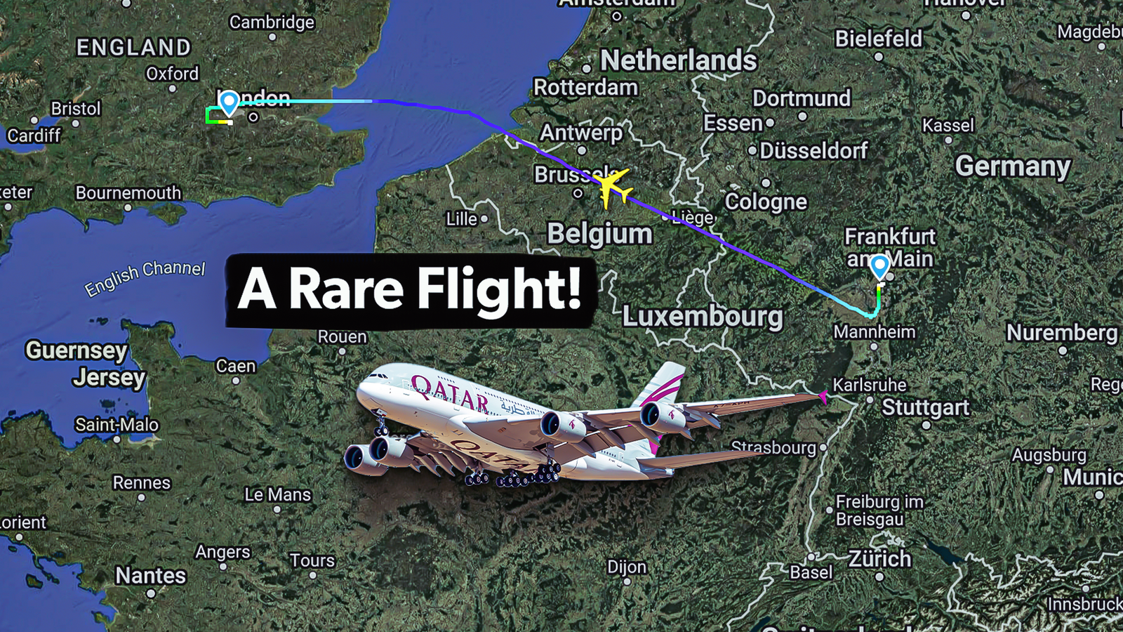 Why This Route Had Its 1st Airbus A380 Flight In Nearly 4 Years