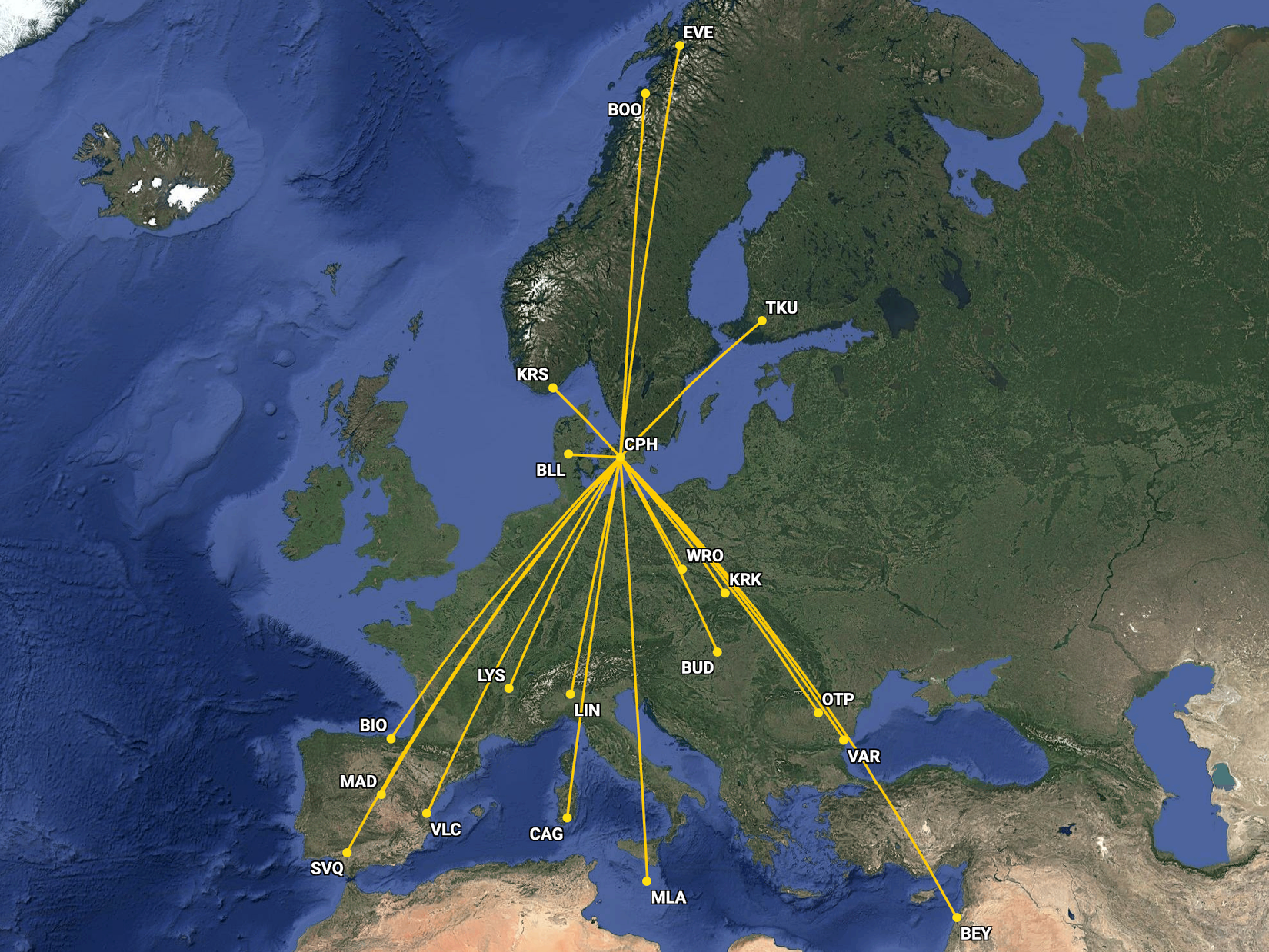 SAS Announces Largest-Ever Summer Route Expansion: 28 Routes In 17 ...