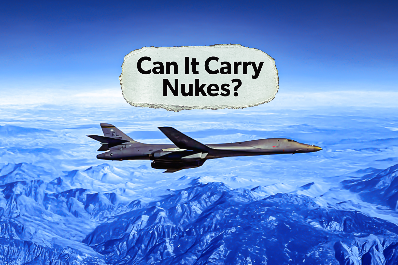 How Fast Can A B-1 Lancer Go?