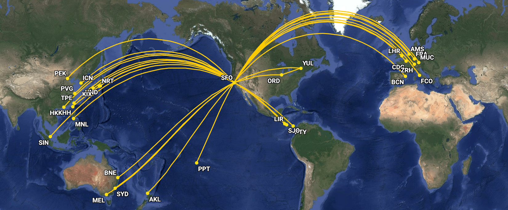 United Airlines Adds Capacity On 2 Long Haul Routes From San Francisco