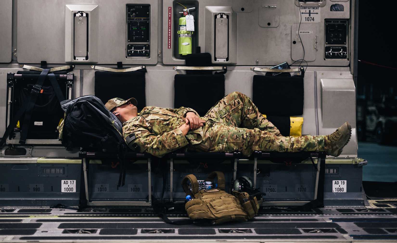 Which US Military Aircraft Have Beds?