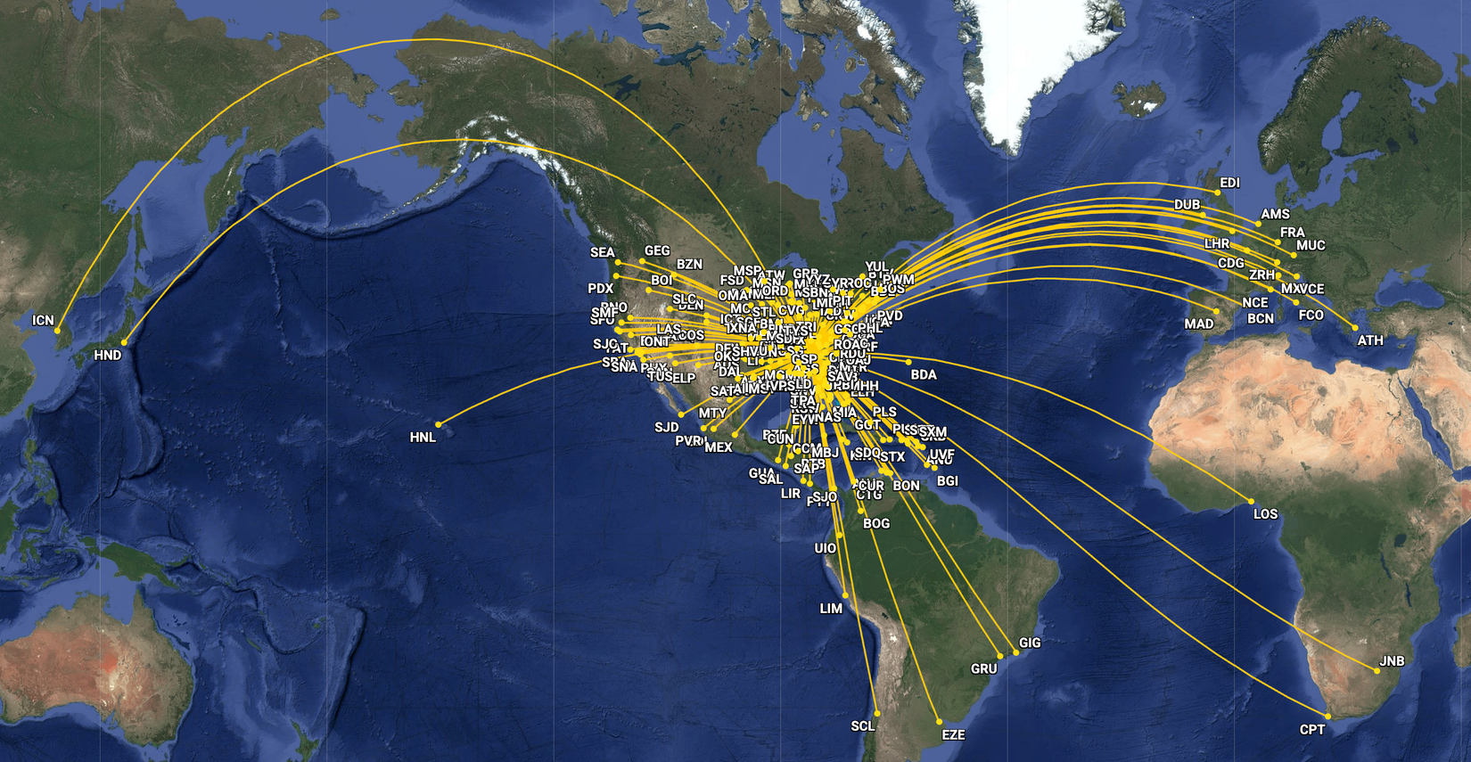 Delta Air Lines’ Busiest Hubs Analyzed In Detail