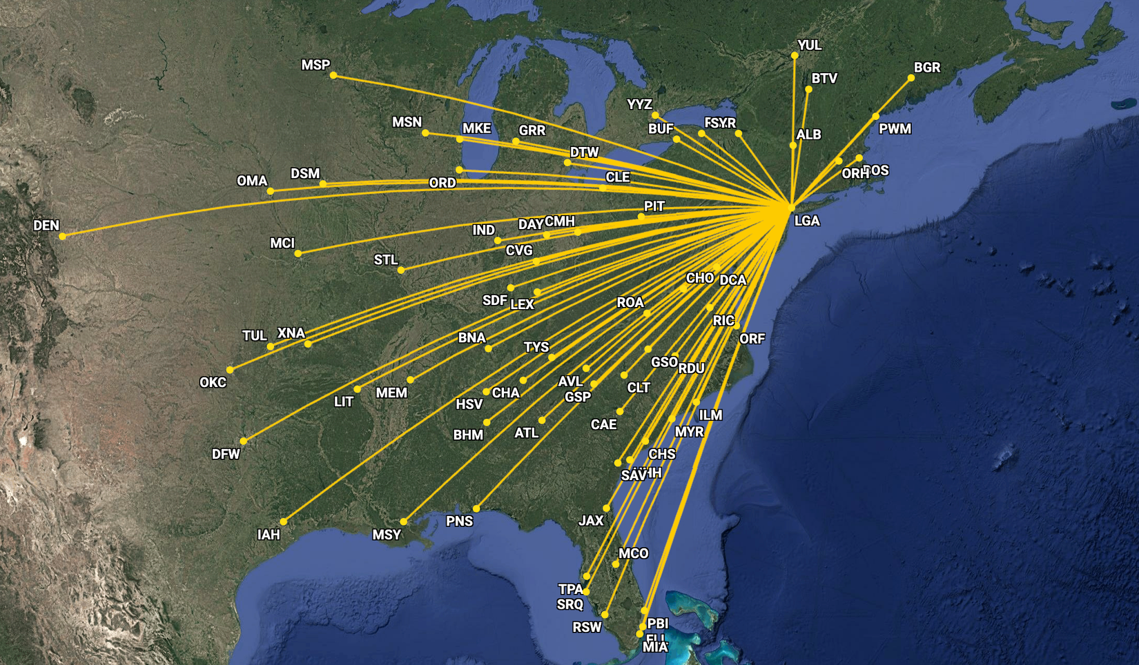 Delta Air Lines’ Busiest Hubs Analyzed In Detail