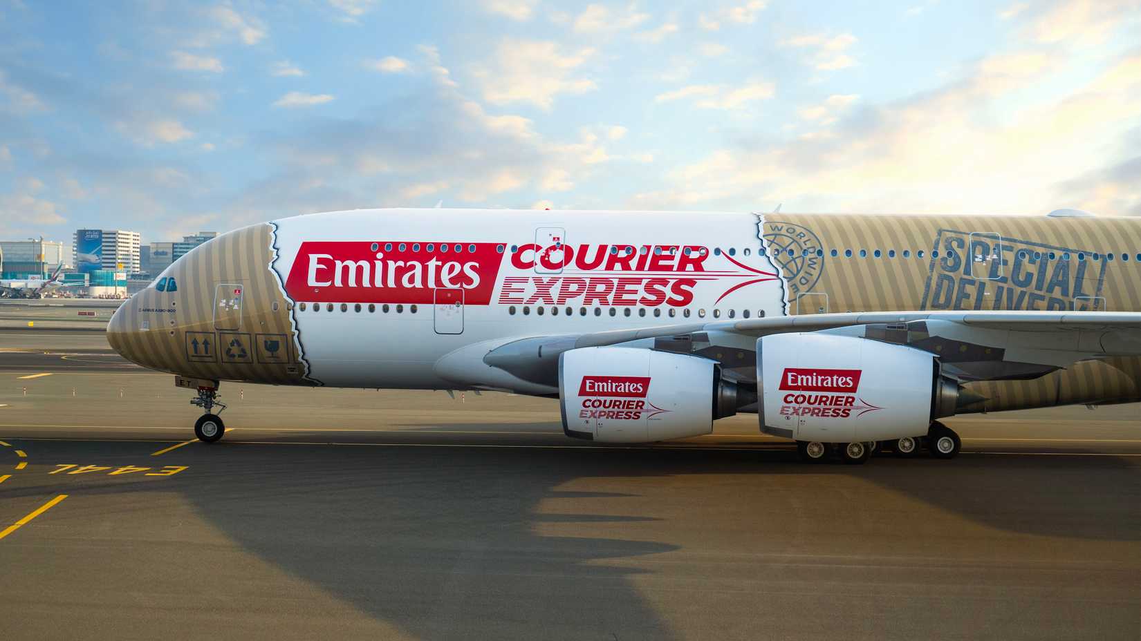 Special Delivery: Emirates Shows Off Airbus A380 "Freighter" Livery