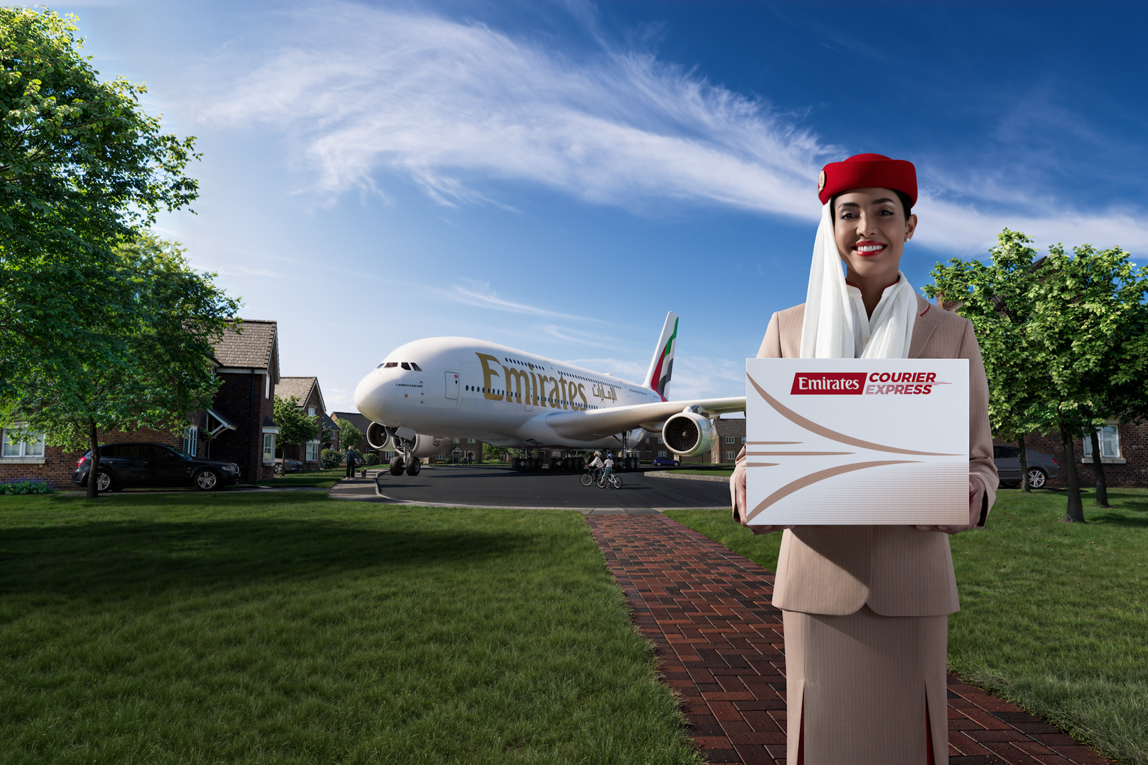 Special Delivery: Emirates Shows Off Airbus A380 "Freighter" Livery