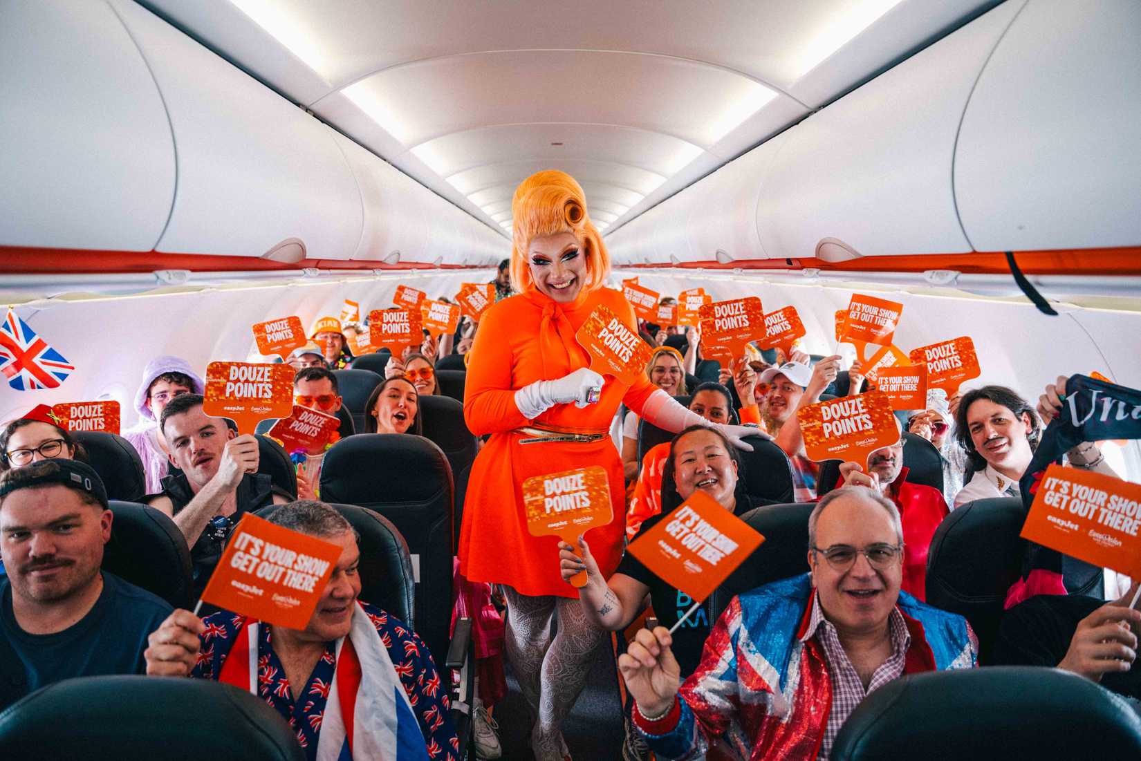 easyJet Celebrates Eurovision With A Talent Show At 35,000 Feet