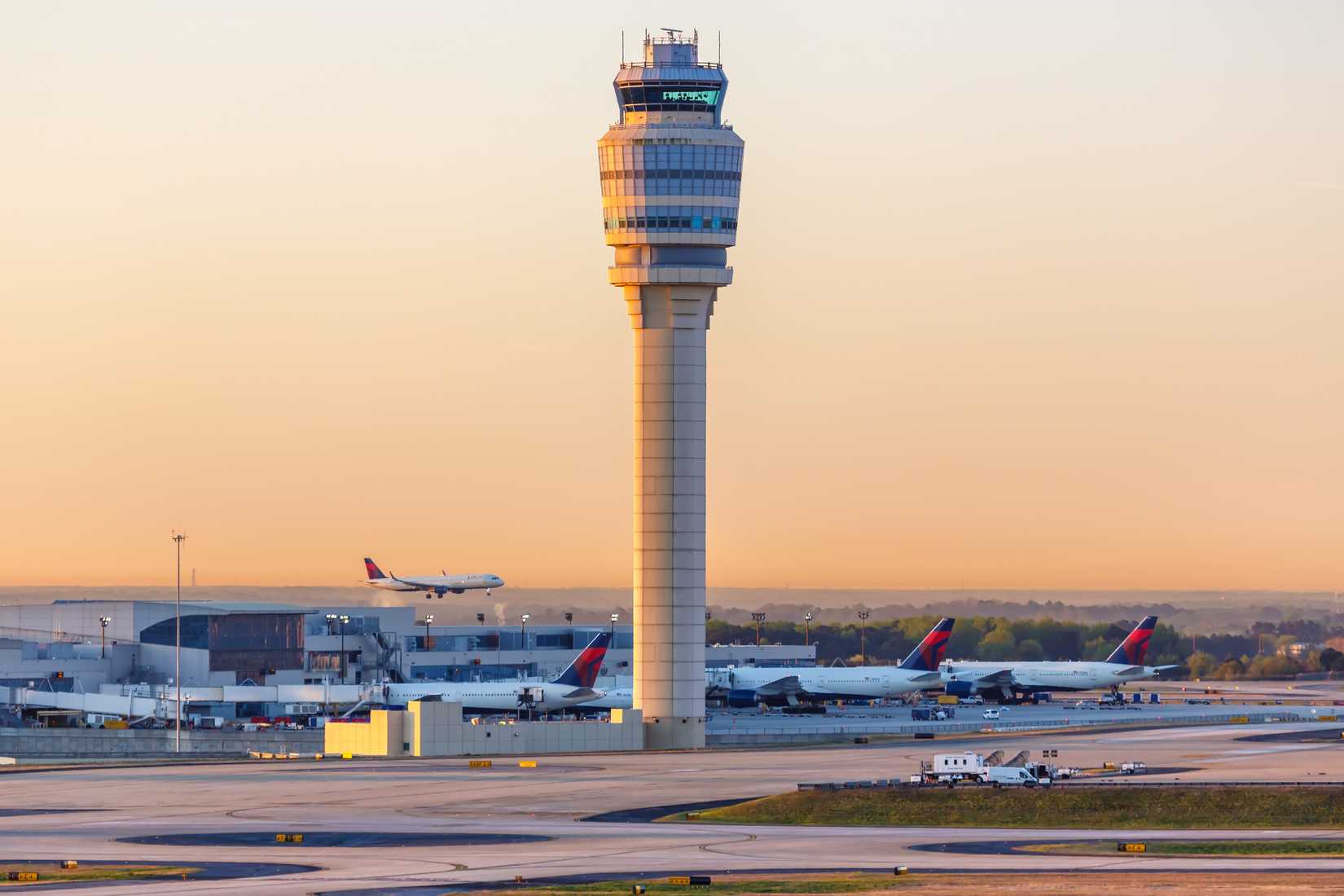 Storm Causes Evacuation Of Atlanta Airport ATC Tower