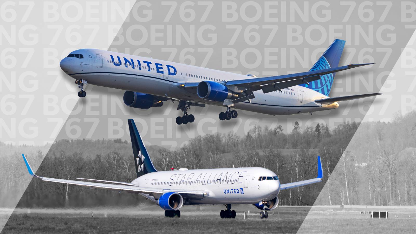 How United Airlines Strategically Uses The Boeing 767