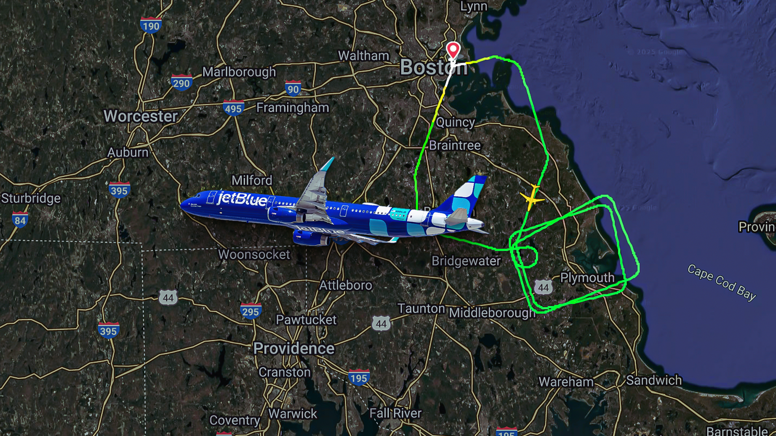 What Caused This JetBlue Airbus A321 To Return To Boston Shortly After ...