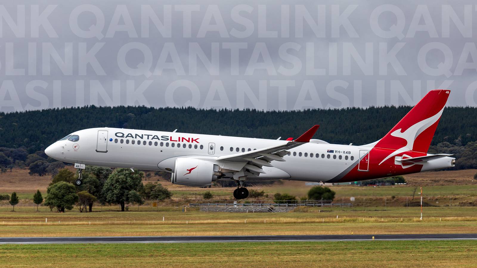 QantasLink's 7 Airbus A220-300 Routes Operating This Month