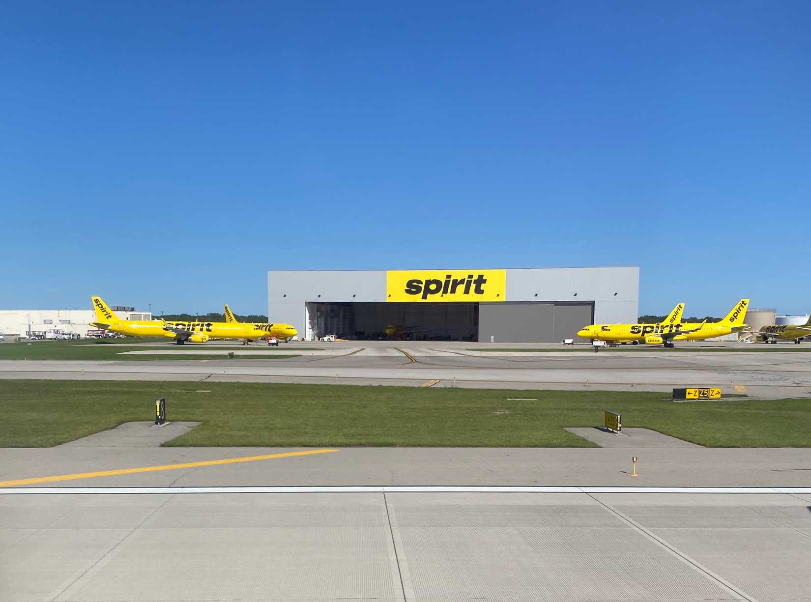 Spirit Airlines' Top 5 Most Frequent Routes At Detroit Metro Airport