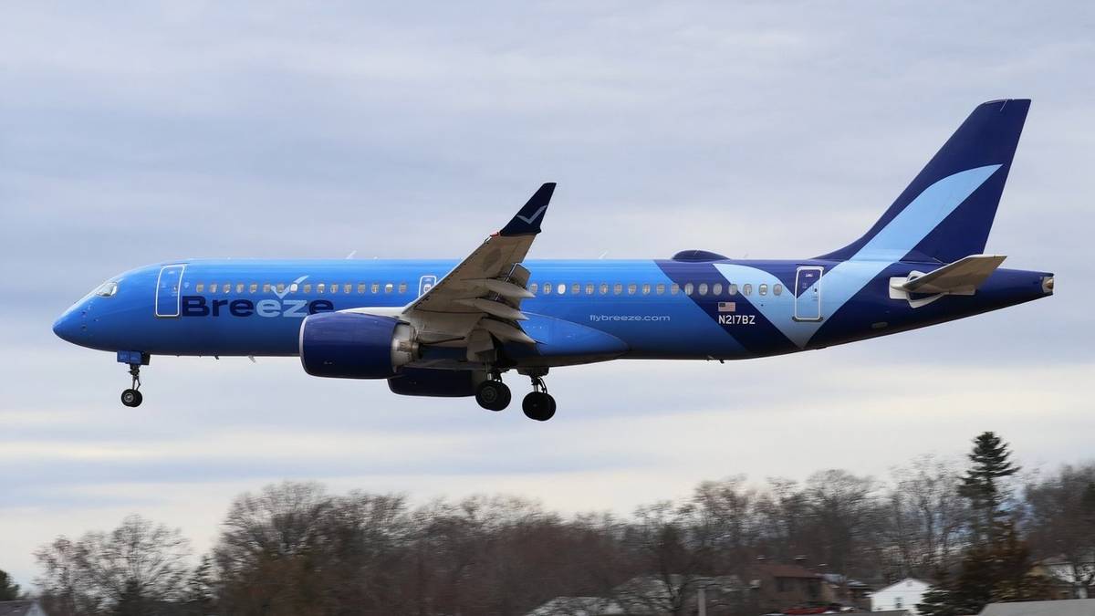 Breeze Airways Begins Flights To These 3 Not-Served-Before Airports ...