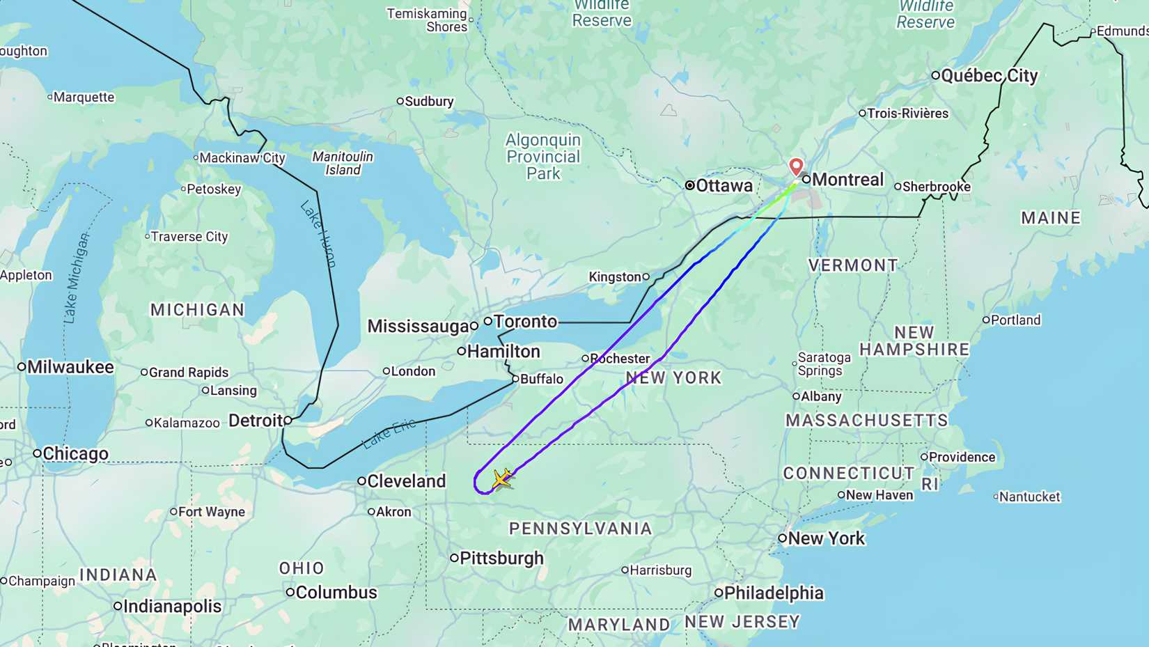 Incapacitated Captain Forces Air Canada Flight Back To Montreal