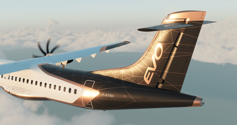 ATR Studying Mild-Hybrid Engine For Its New Evo Turboprop Coming In 2035