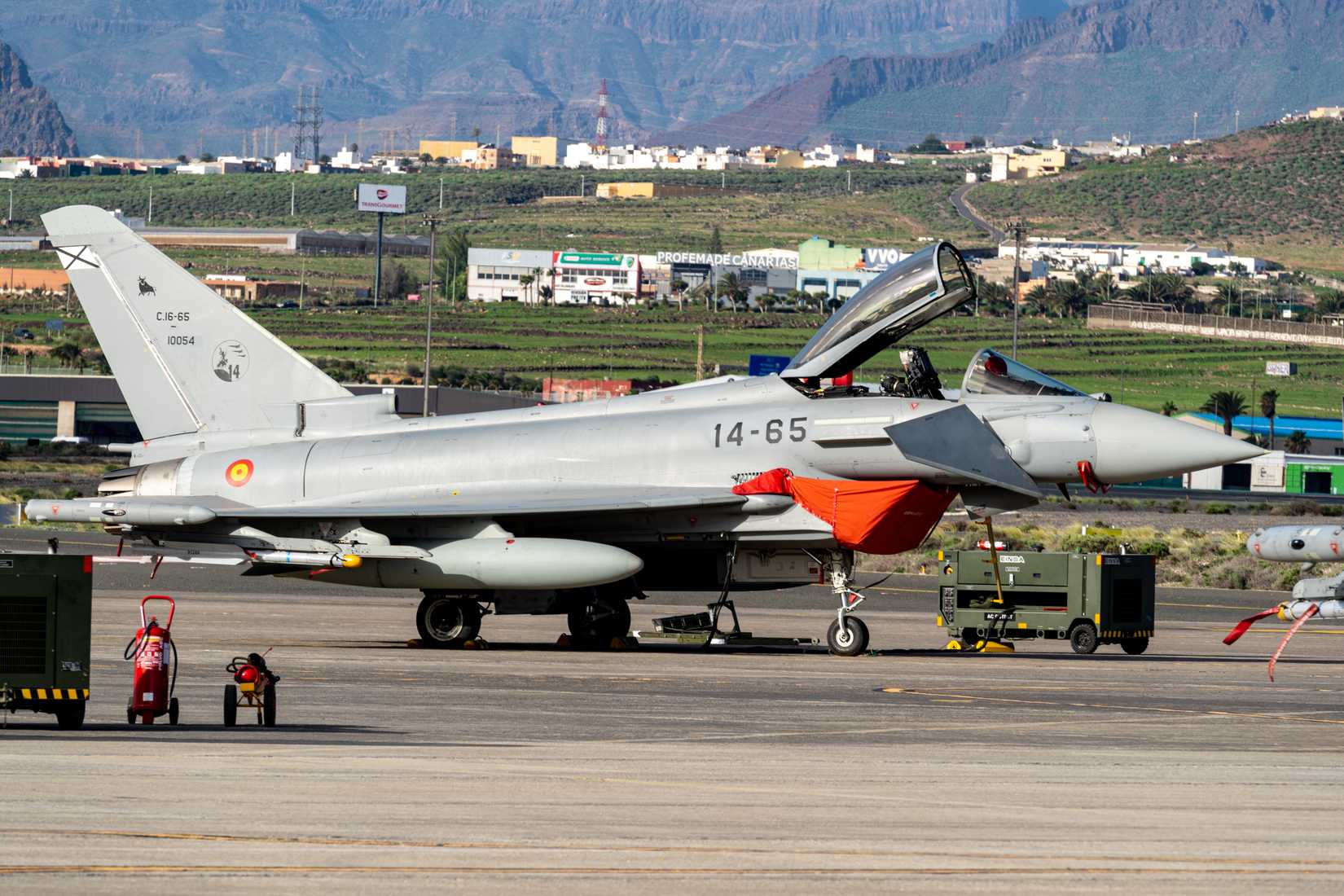 Bird Strike Shatters Eurofighter Canopy At Aire25: See The Photos!