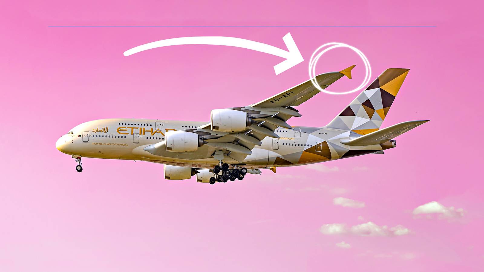 Why Did Airbus Build The A380 Without Winglets?