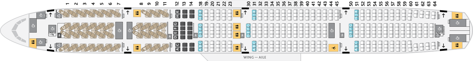 What Are The Best Seats In Each Class Of Air Canada’s Boeing 777-300ERs ...