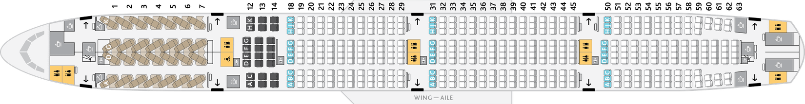 What Are The Best Seats In Each Class Of Air Canada’s Boeing 777-300ERs ...