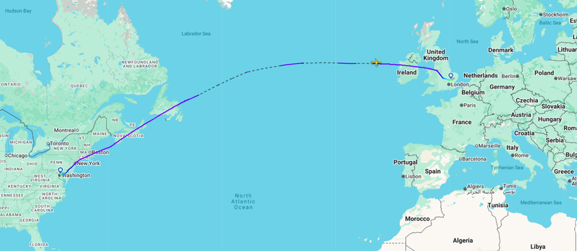 Air Force Two's UK Visit: No-Fly Zone Over The Cotswolds & RAF Fairford ...