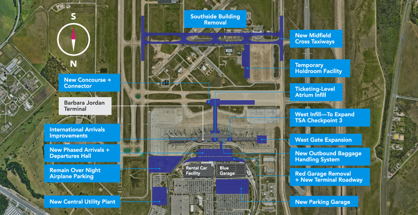 Austin Airport Expands: 20 New Gates in $800M+ Development