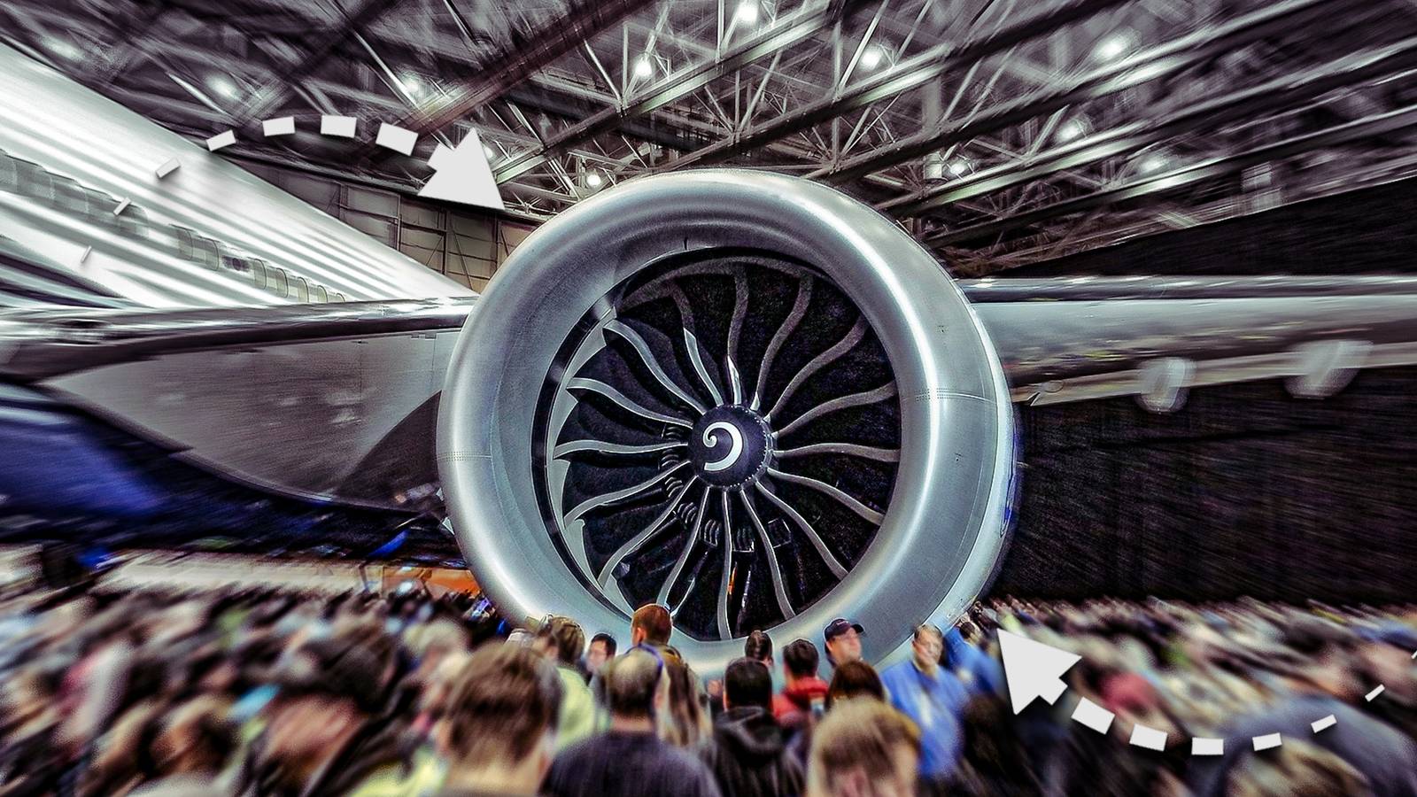 Why The Boeing 777X's Engines Have Such A Large Diameter