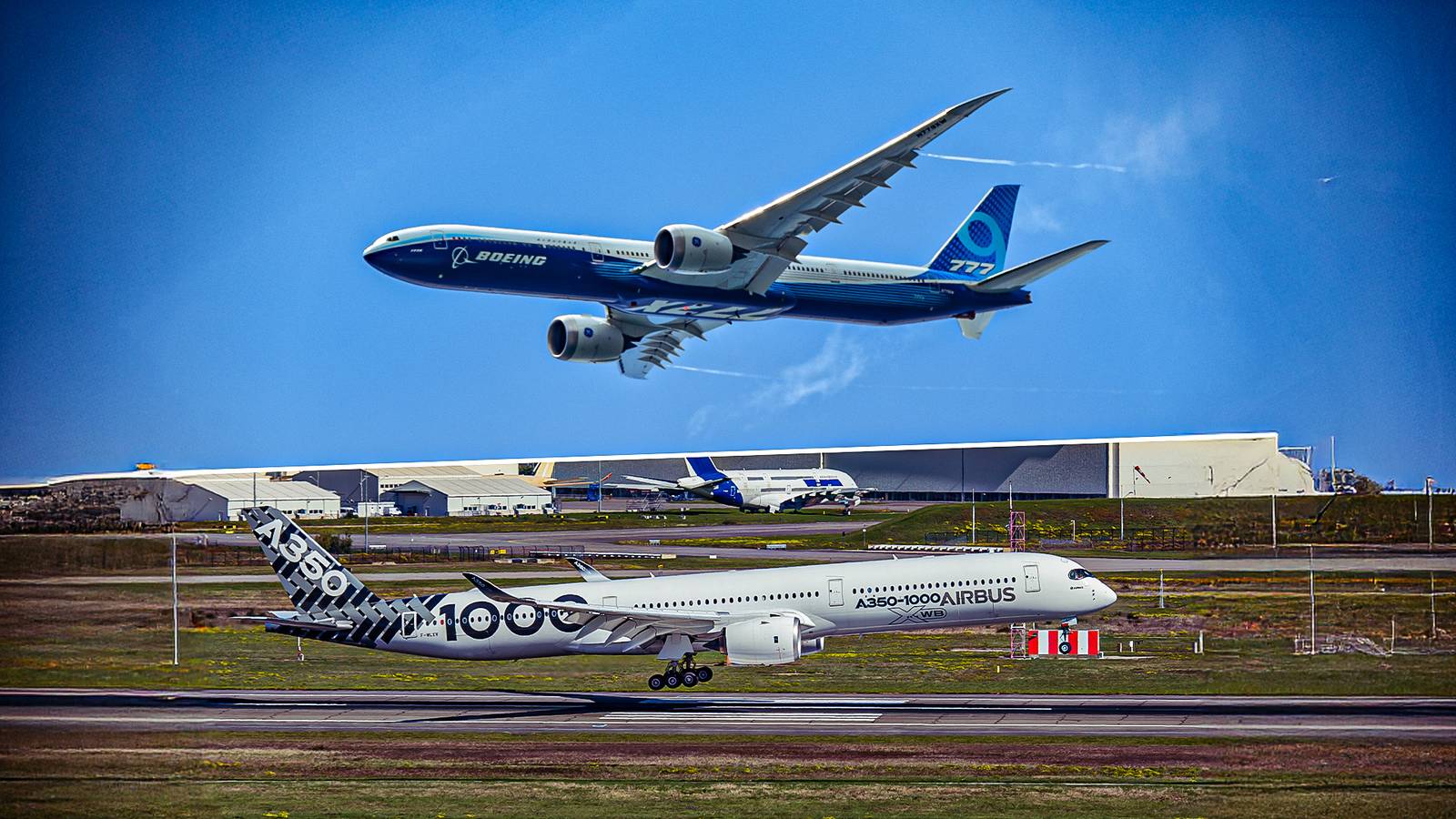 Airbus A350-1000 Vs. Boeing 777-9: Battle Of The Titans