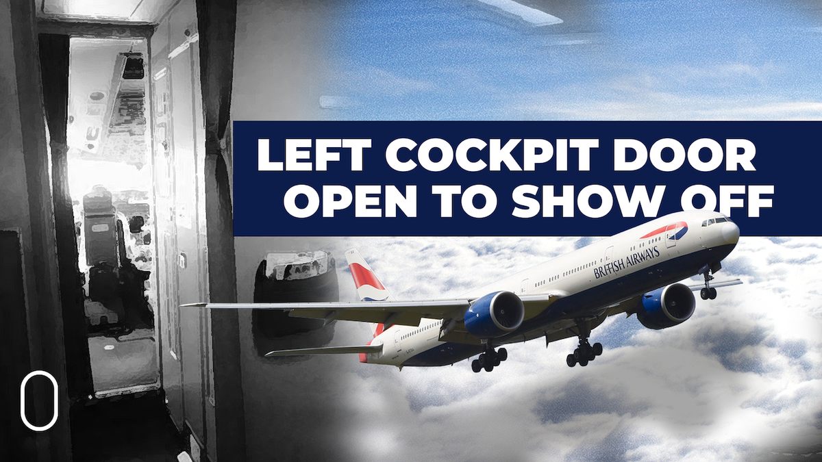 Pilot Suspended: Left Cockpit Door Open So Family Could Watch Him Fly