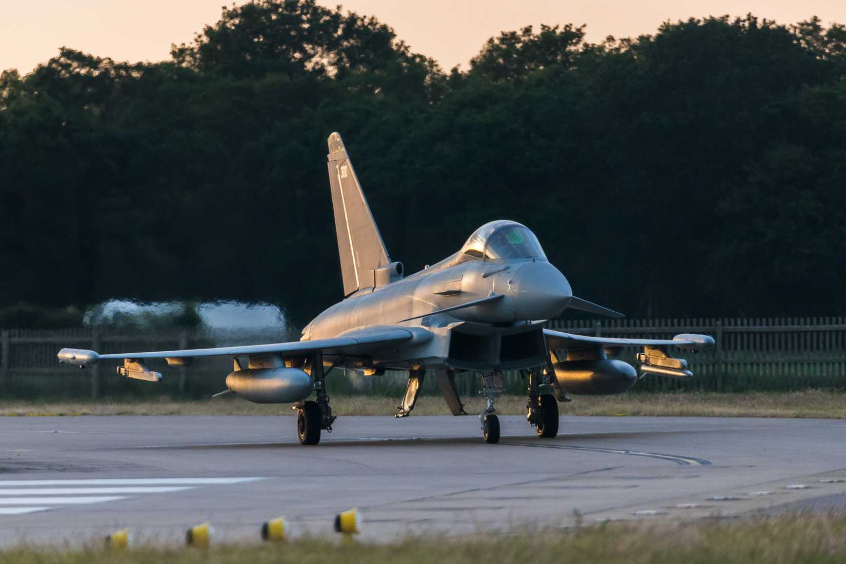 Sonic Boom Over UK: RAF Typhoon Intercepts Private Jet